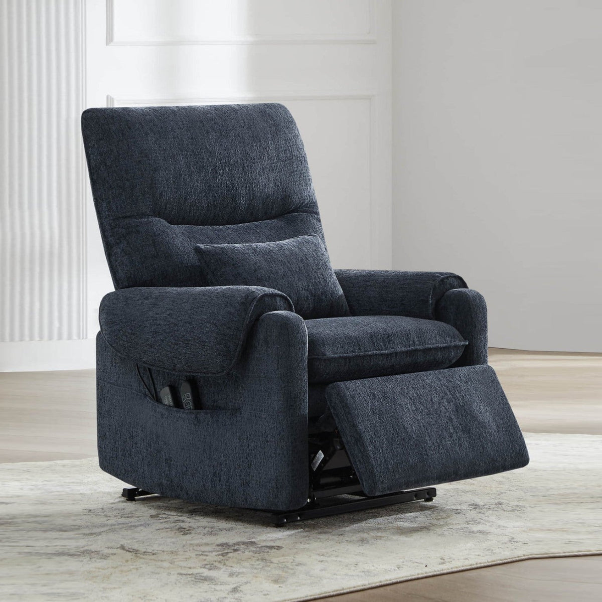 Xander Fabric Power Lift Recliner Chair with Heat & Massage – Valencia ...