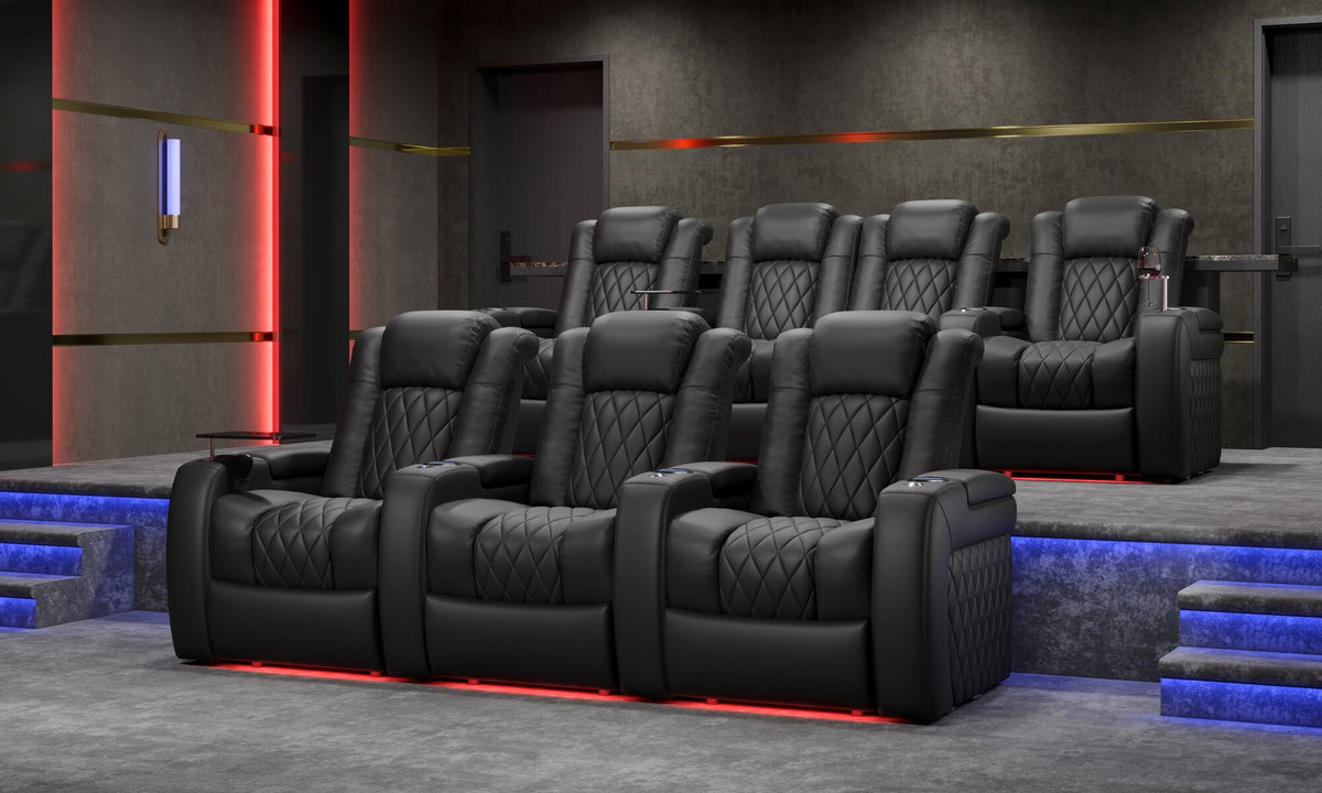Home Theater Seating Australia – Valencia Media Room Lounges – Valencia ...